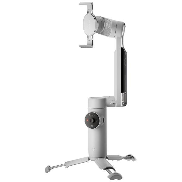 AI搭載のスマートフォン用スタビライザーで、外出先での撮影や編集を簡単にさせます。自撮り棒と三脚を内蔵したスマートフォン用ジンバルで、3軸ジンバル手ブレ補正とAI追跡を搭載したツールです。●大きさ(展開時)：約269.4×73.6×69.9...