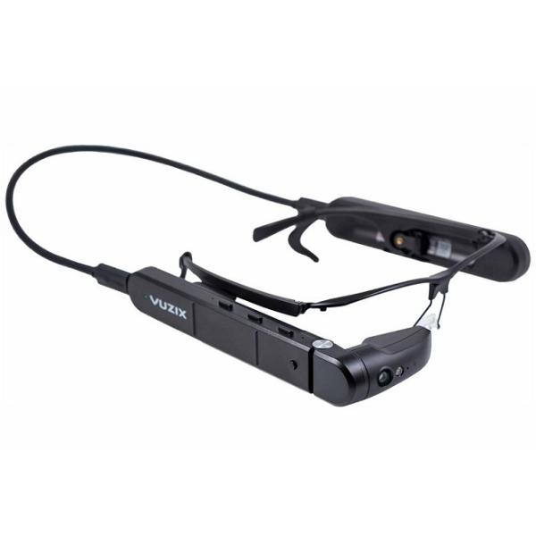 安全メガネ・ヘッドバンド・大容量バッテリーが標準同梱されたM400スマートグラスVR0741 Vuzix 472T00023-1-02OS： Android 11CPU： Qualcomm Snapdragon XR1（8コア、2.52GH...
