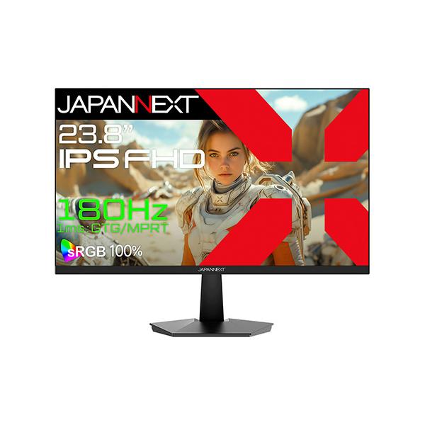 [仕様]●パネルサイズ：23.8インチ●液晶タイプ：ワイド●液晶表面：非光沢●解像度： 1920×1080●応答速度（最大）OD:1ms(GtoG)/MPRT 1ms●リフレッシュレート：180Hz●映像入力端子：DisplayPort 1...