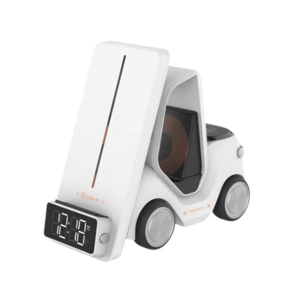 ワイヤレス充電対応の各種スマートフォン、ワイヤレス充電対応のAirPodsシリーズ、Apple Watchシリーズを3台同時に充電でき、デジタル時計やムードライトなど5つの機能が凝縮されたワイヤレス充電スタンドです。●インターフェイス（入力...