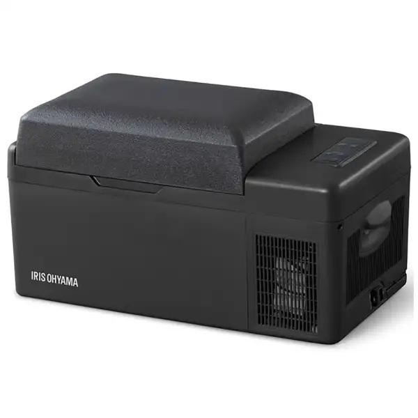 2WAY電源対応で-20〜20℃設定可能なポータブル冷蔵冷凍庫（20L）。アウトドア、車載、自宅用として便利。USBポート付きでスマホ充電も可能です。[メーカー商品詳細ページ]https://www.irisplaza.co.jp/inde...