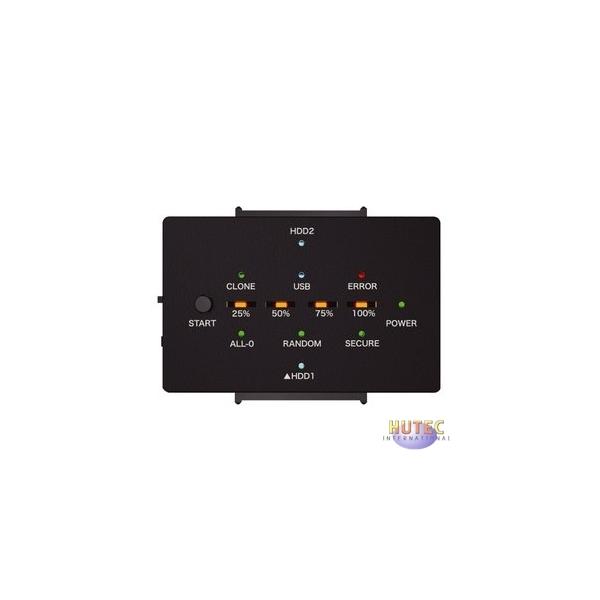 エラースキップ機能搭載3種類のデータ消去モード搭載！SECURE ERACEモードでSSDの最適化！SATA接続の2.5/3.5インチHDD/SSDに対応！最大容量16TBに対応！大容量電源で安定動作！USBケーブル1本でHDD/SSDを2...