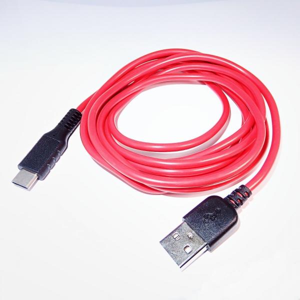 ・ＵＳＢ Ａ(オス) - ＵＳＢ Ｔｙｐｅ−Ｃ(オス) 変換ケーブル　2ｍType-Cへのデータ転送・充電用ケーブル。USB2.0準拠。・ＵＳＢ 規格 ケーブル USB2.0準拠・仕様:USB A(オス)・Type-C(オス)・搭載抵抗 :...
