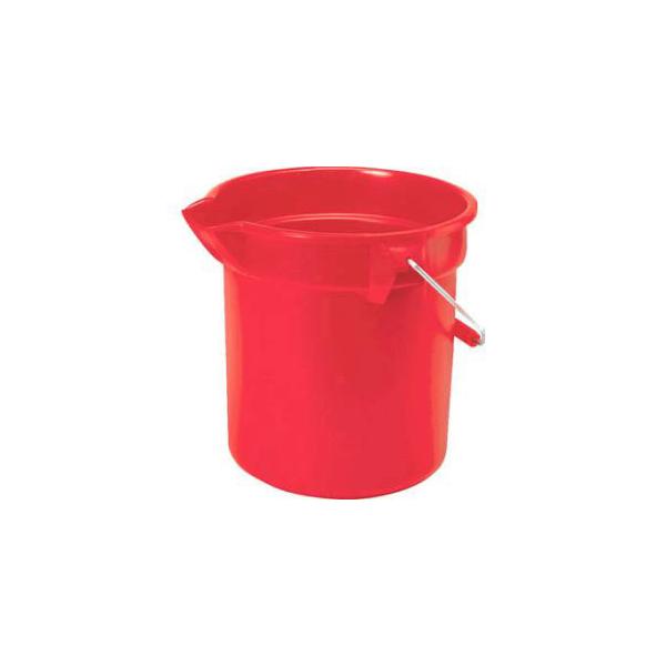 【取寄品 出荷：約2−6日 土日祝除く】●多目的に使える、耐久性に優れた高性能のバケツです。●一体成型による目盛付で、正確な計測が可能です。●広めにデザインされた水切りの良い注ぎ口で、耐水性、耐薬品性、耐寒性に優れた高密度ポリエチレン製です。