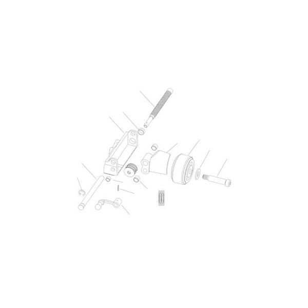 【取寄品 出荷：約3−7日 土日祝除く】ロールグルーバー918-Iのスタビライザー用パーツです。