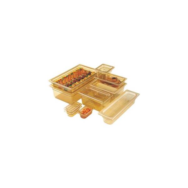 【取寄品 出荷：約5−9日 土日祝除く】キャンブロのホットパンは耐熱用にデザインされた最新型フードパンです。急速冷凍や電子レンジでの解凍調理に最適です。耐熱温度は.40度から190度で耐衝撃性です。目盛り(LとQT)がついていますので補充も...