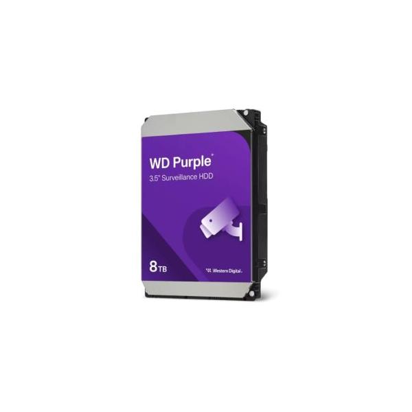 妥協のない監視システム用ストレージWD Purpleドライブは24時間365日稼動のビデオ監視録画の問題に対応するように作られています容量 8TB