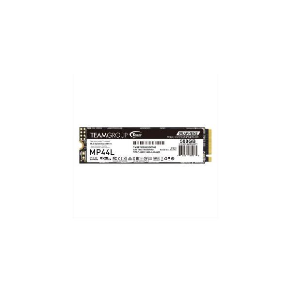 チームの「TM8FPK500G0C101」は、高速なPCIe Gen4x4インターフェースを採用したM.2 NVMe SSDです