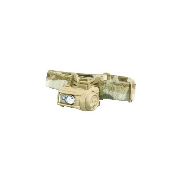 【取寄品 出荷：約3−7日 土日祝除く】【特長】近くを照らすスポットハイ、スポットロー、遠くを照らすフラッドハイ、フラッドローの4つの出力モードとなっています。付属のNVGアダプターやブラケットを使えばヘッドライト以外の方法でも使用可能です。