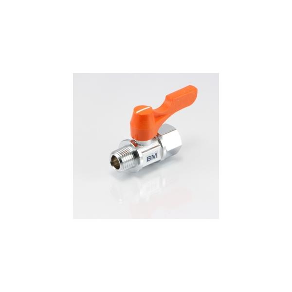 【取寄品 出荷：約7−11日 土日祝除く】一次側がテーパー（PT）外ネジ/二次側がテーパー（PT）内ネジの配管用バルブ。