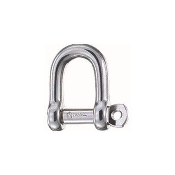 【取寄品 出荷：約2−6日 土日祝除く】【メール便3個まで対象商品】丁寧に鍛造されたシャックルは非常に頑丈で使用荷重が大きく、安心して使用できます。