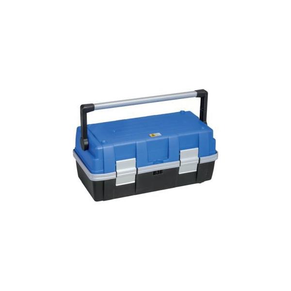 【取寄品 出荷：約3−7日 土日祝除く】2段トレイ付きで小物も取り出しやすい工具箱です。