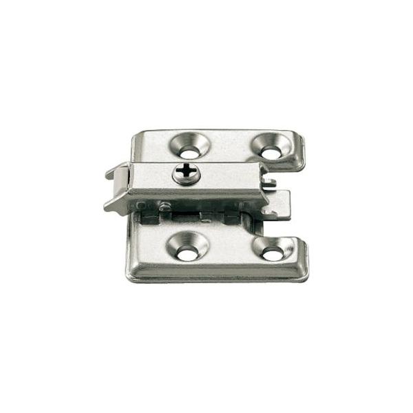 【取寄品 出荷：約2−6日 土日祝除く】ガイドのレバーを下げてワンタッチで扉の脱着ができる、インセット仕様の軽量扉用折戸金物です。