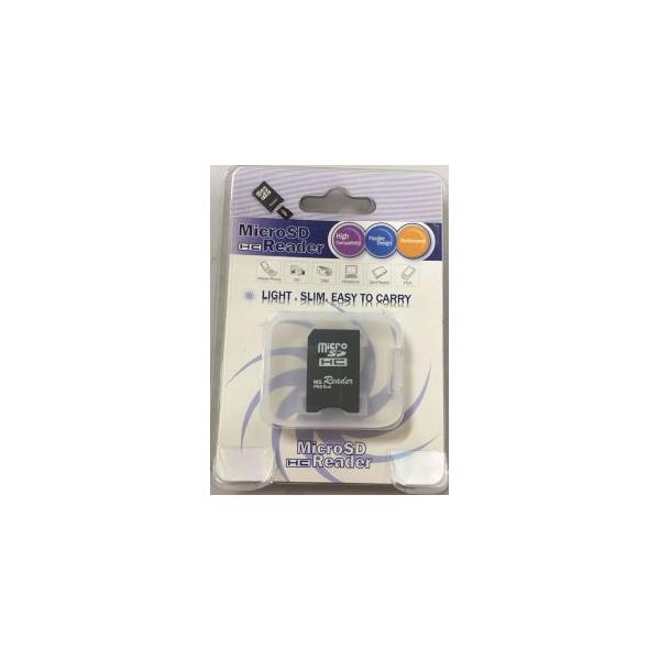 microSD→MS　ProDuo　変換アダプタ　Single slot（microSD1枚搭載