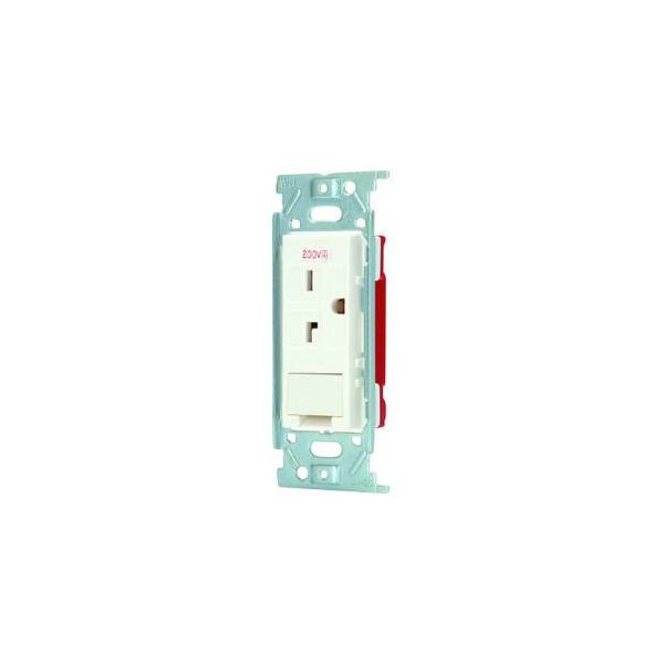 【取寄品 出荷：約5−9日 土日祝除く】神保電器 JEC-BN-LIGE PW アースターミナル付 高用量 15A 20A共用コンセント
