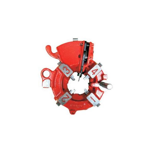 【取寄品 出荷：約2−6日 土日祝除く】ねじ切り機用の刃を組み込むことにより、規定の管用テーパーおねじを加工する装置です。