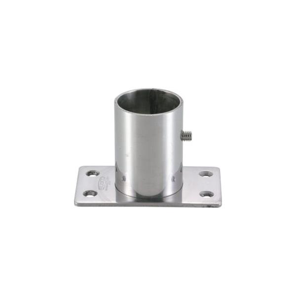 【取寄品 出荷：約2−6日 土日祝除く】φ32パイプ支柱の固定ベースです。