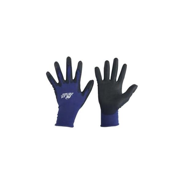 【取寄品 出荷：約2−6日 土日祝除く】【メール便1個まで対象商品】薄く柔軟性の高いポリウレタンをコーティングした18ゲージ編手袋です。素手感覚に近い背抜き手袋です。運送、荷役、自動車整備や部品の組み立て作業、建築、土木、農業、園芸、造園作...