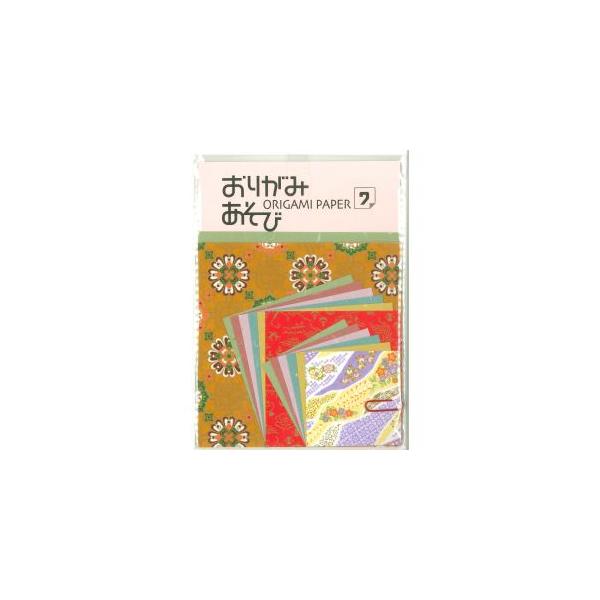 【取寄品 出荷：約5−9日 土日祝除く】【メール便3個まで対象商品】冊子付きの折り紙セット。子どもからお年寄りまで楽しめます。英文手引き付なので、外国の方へのお土産にも喜ばれます。