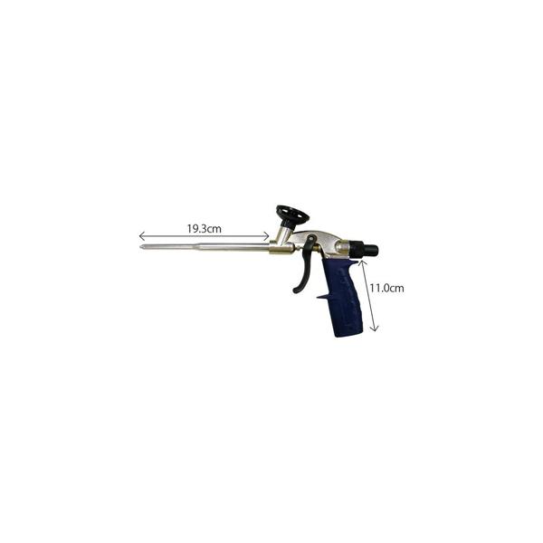 【取寄品 出荷：約5−9日 土日祝除く】別売りのハンディフォーム・ピンク♯350Gの専用ガンです。取っ手とトリガー部分は樹脂製、その他の部分は金属で構成されています。部品の交換はできません