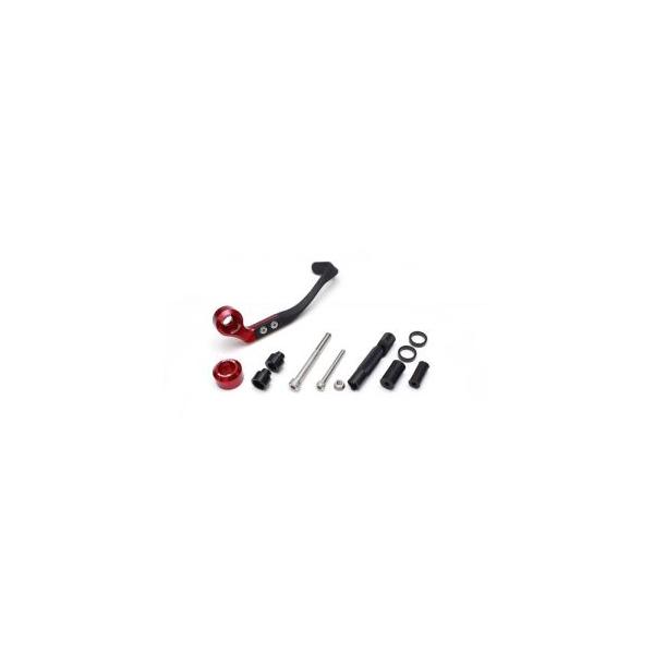 【取寄品 出荷：約2週間】・軽量で適度な柔軟性を持つPBT樹脂アームとアルミ製エンドのハイブリット構造・グリップエンドを握ってもスロットル操作に影響しづらいオフセットデザイン・クラッチ側には同デザインのバーエンドが付属◆他車との接触など、意...