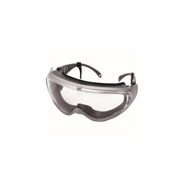 【取寄品 出荷：約2−6日 土日祝除く】クッション部の巾を広げ矯正眼鏡が入りやすい構造です。