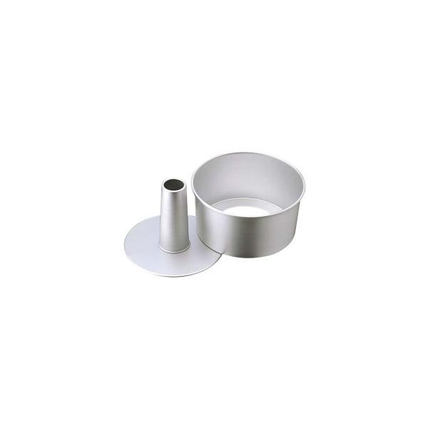 【取寄品 出荷：約5−9日 土日祝除く】EBM アルミ シフォンケーキ型 14cm 江部松商事