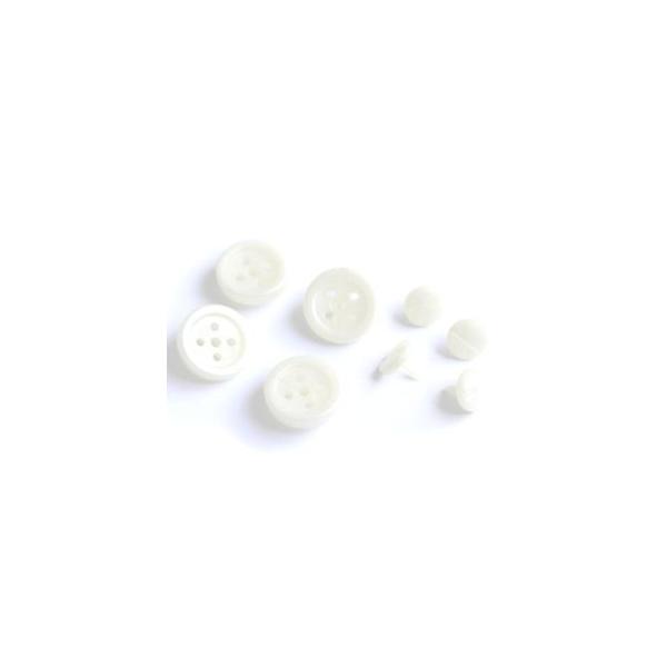【取寄品 出荷：約5−9日 土日祝除く】【メール便6個まで対象商品】入糸と針が要らないシャツボタンです。