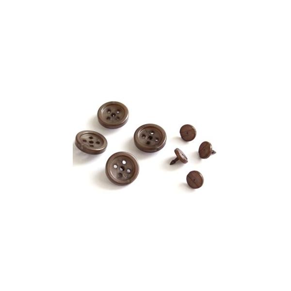 【取寄品 出荷：約5−9日 土日祝除く】【メール便6個まで対象商品】入糸と針が要らないシャツボタンです。