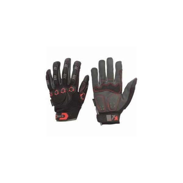 【取寄品 出荷：約2−6日 土日祝除く】手と指の甲にクッションを施し、衝撃を軽減させます。