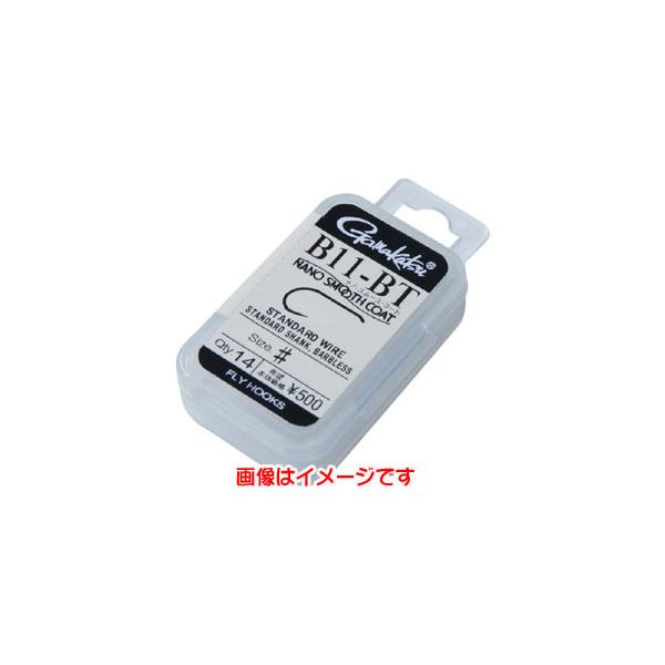 【取寄品 出荷：約5−9日 土日祝除く】【メール便6個まで対象商品】実力派スタンダードフック「B11-B」のナノスムースコートver.です