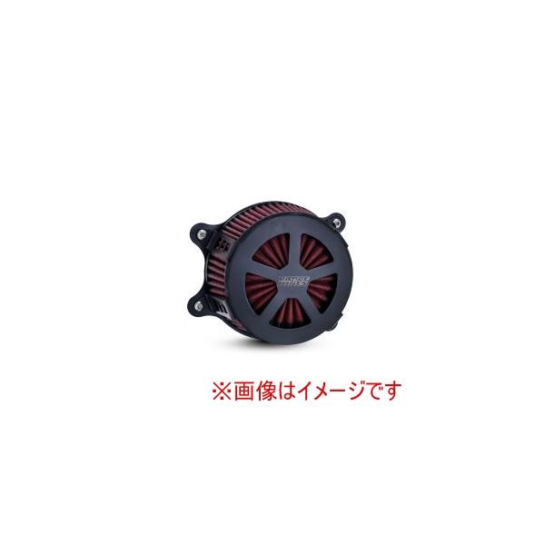 【取寄品 出荷：約5−9日 土日祝除く】マッスルカーのホイールを連想させるルックスを持つファイブスポークタイプのエアクリーナーキット。