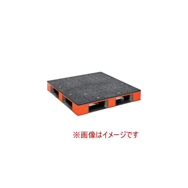 【取寄品 出荷：約2−6日 土日祝除く】パレット側面にカラーが施されているためフォークの差し込み口の確認がしやすいです。