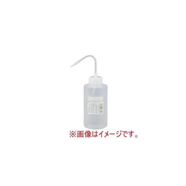 【取寄品 出荷：約5−9日 土日祝除く】文字を記入できるラベル付の洗浄瓶です。