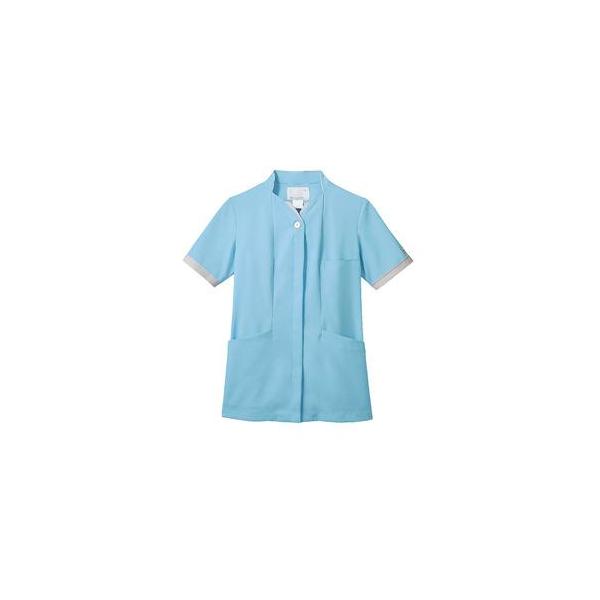 【取寄品 出荷：約5−9日 土日祝除く】サックスブルーがさわやか! 着るだけでスタイルがよく見える、メリハリの効いたシャープなデザイン。「プロ・プライド」シリーズ。