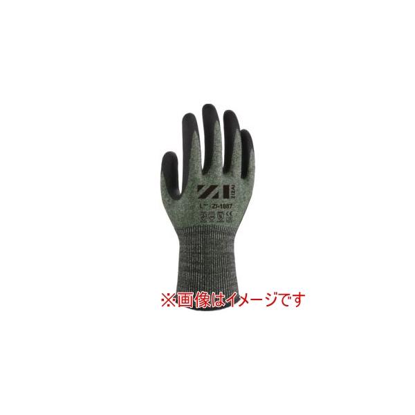 【取寄品 出荷：約2−6日 土日祝除く】18ゲージの薄手ながら、耐切創レベルDを実現した耐切創手袋です。