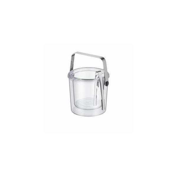 【取寄品 出荷：約2−6日 土日祝除く】2重構造(空気断熱)で氷長持ち、結露もしにくい洗浄機対応のアイスペールです