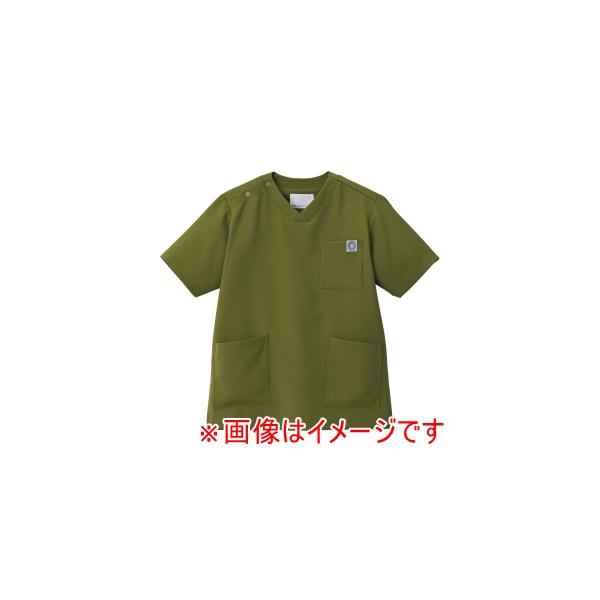 【取寄品 出荷：約5−9日 土日祝除く】着脱が簡単な肩口スナップ仕様。