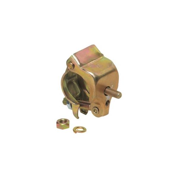 【取寄品 出荷：約2−6日 土日祝除く】単管へのポリ台（取り付け自在型）などに使用します。