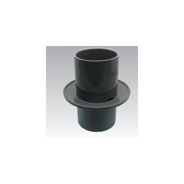 【取寄品 出荷：約5−9日 土日祝除く】床排水時、コンクリートと塩ビ管のスキ間からの漏水を受け皿で受け取り、複数の防水ソケットの穴からパイプ本管に流し込みます。