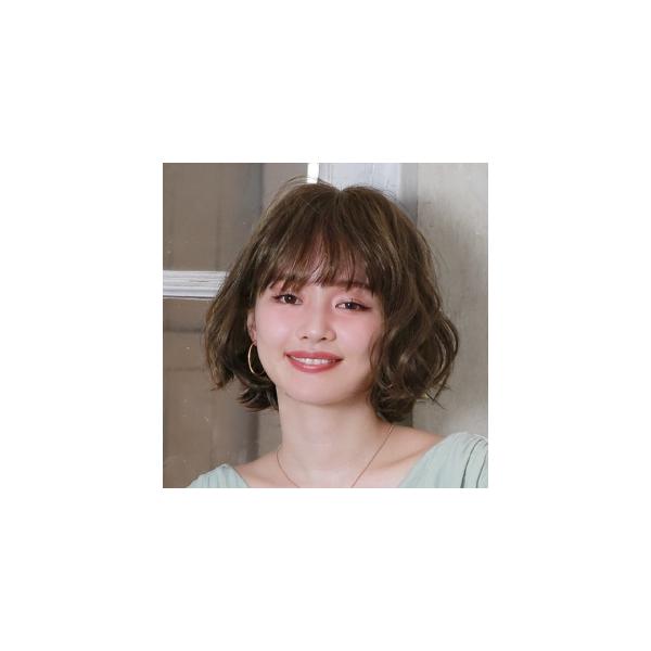 【取寄品 出荷：約5−9日 土日祝除く】羽根のように軽いふわふわゆるめなウェーブボブ