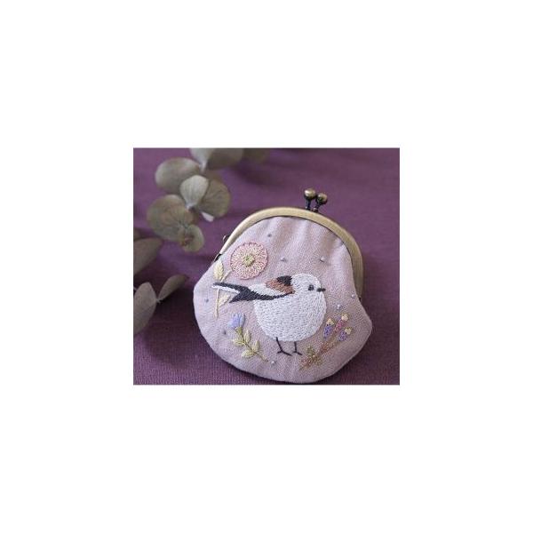 【取寄品 出荷：約5−9日 土日祝除く】刺繍作家Chicchiさんのシマエナガさんの