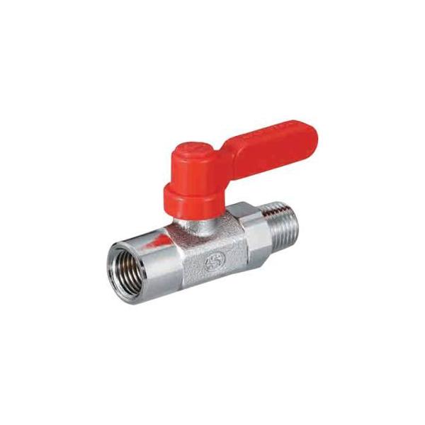 【取寄品 出荷：約2−6日 土日祝除く】【メール便6個まで対象商品】省スペースボールバルブです。