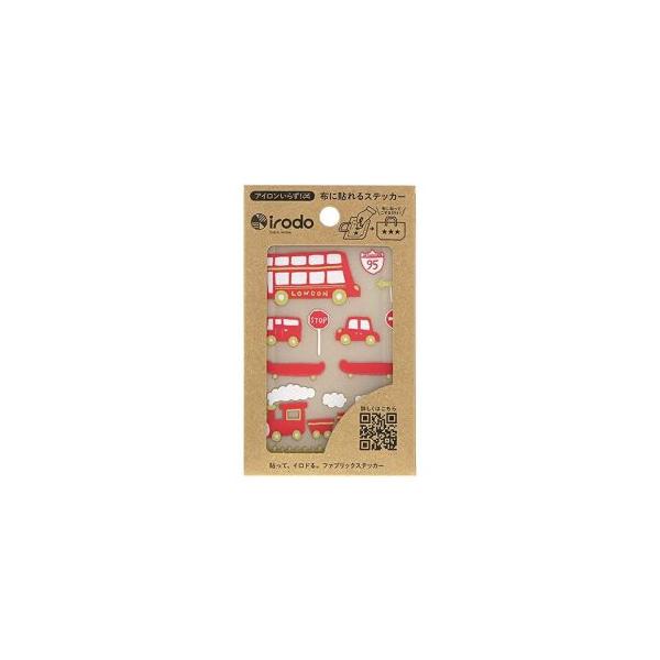 【取寄品 出荷：約5−9日 土日祝除く】【メール便6個まで対象商品】irodo　イロド　は様々な生地製品にシールを貼ってこするだけで完成する布用転写ステッカーです。アイロン不要で布に簡単貼り付け。布に貼れるステッカー綿・麻・本革・化繊・合繊...