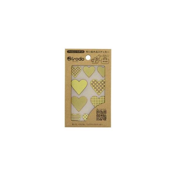 【取寄品 出荷：約5−9日 土日祝除く】【メール便6個まで対象商品】irodo　イロド　は様々な生地製品にシールを貼ってこするだけで完成する布用転写ステッカーです。アイロン不要で布に簡単貼り付け。布に貼れるステッカー綿・麻・本革・化繊・合繊...