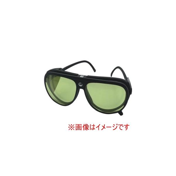 【取寄品 出荷：約2−6日 土日祝除く】サイドシールド付きのW型JIS遮光メガネです。