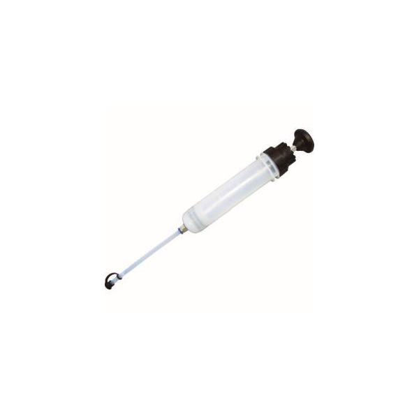 【取寄品 出荷：約2−6日 土日祝除く】樹脂製で小型軽量のブレーキフルード用シリンジです。