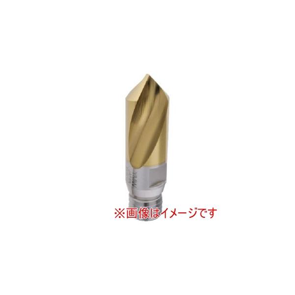 【取寄品 出荷：約2−6日 土日祝除く】汎用ドリルの穴あけ後の面取り加工用NCスターティングドリル形のジョイント工具です。
