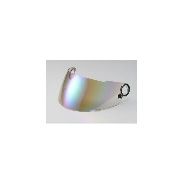 【取寄品 出荷：約2週間】Bull Raider1/2共用リペア オプションのクリアシールドベース、レインボーミラーのシールドです。ポリカーボネイト製 UVカット、ハードコート仕上げ