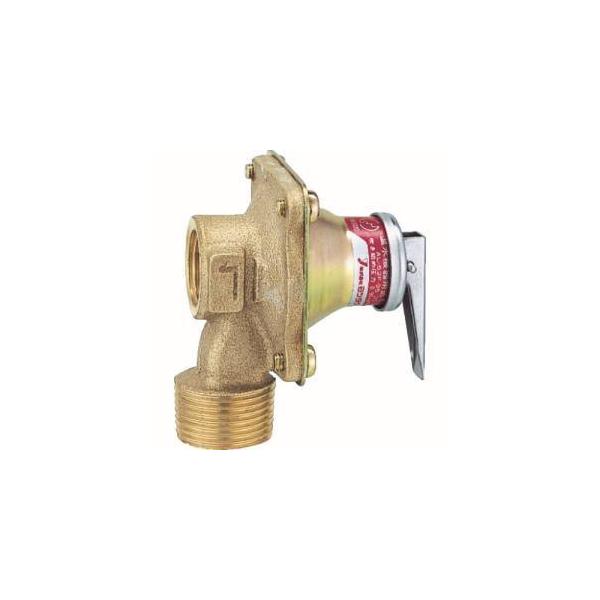 【取寄品 出荷：約2−6日 土日祝除く】使用圧力１００ｋＰａ以下の簡易温水ボイラの温水機器用逃し弁です。